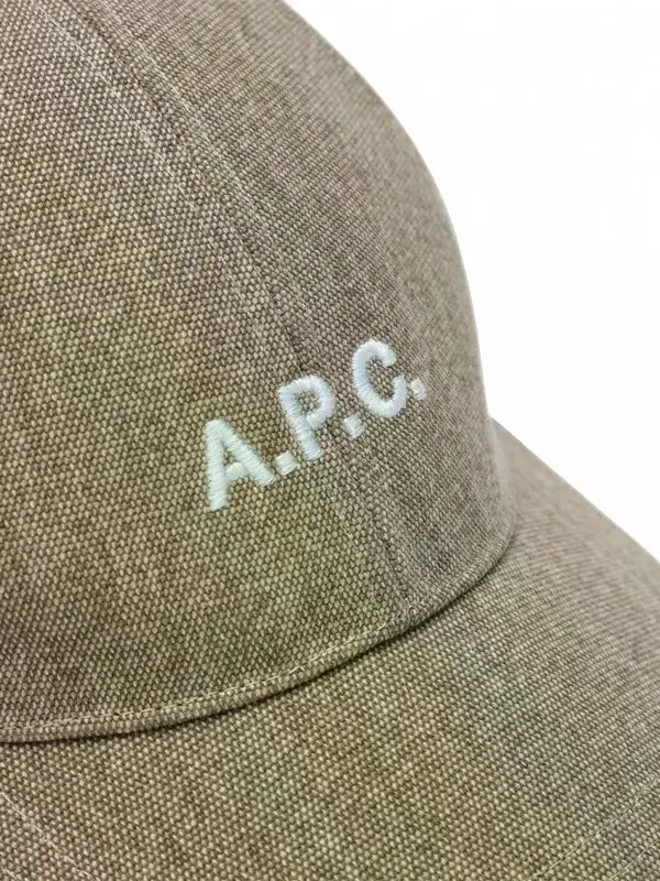 A.p.c. Logo-embroidered Cotton Baseball Cap