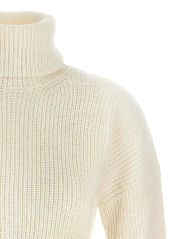 TOTEME Slit Sleeve' Sweater - White