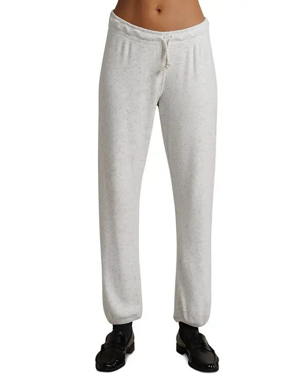 PERFECTWHITETEE Brynn Brushed Pull On Drawcord Pants