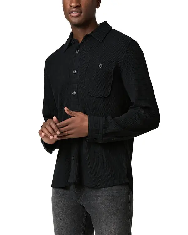 Paige Hollander Cotton Waffle Pocket Shirt