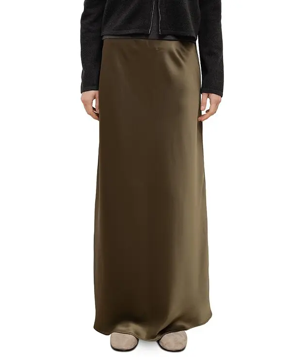 LESET Barb Bias Ankle Skirt