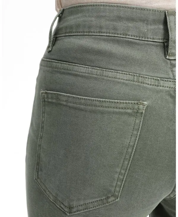 BAYEAS Plus Mid Rise Wide Leg Denim Jeans Stretch Comfortable