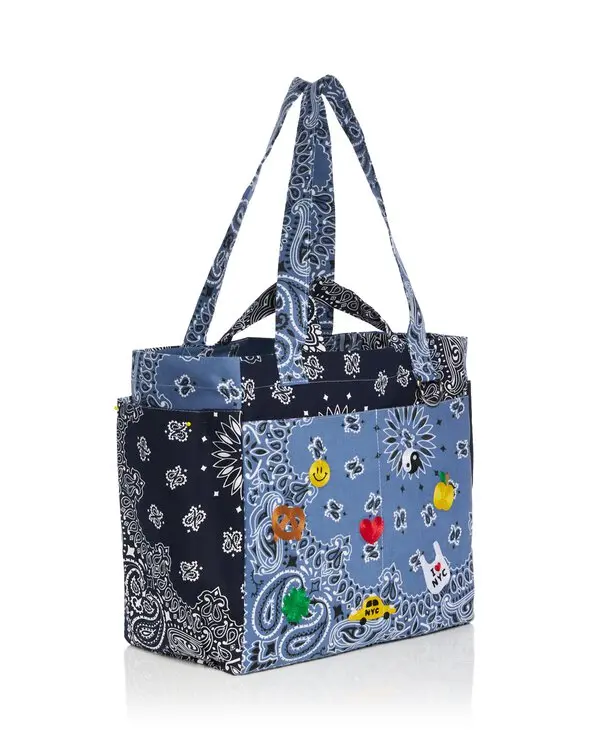 CALL IT BY YOUR NAME Picnic Nyc Icons Embroidered Cotton Tote