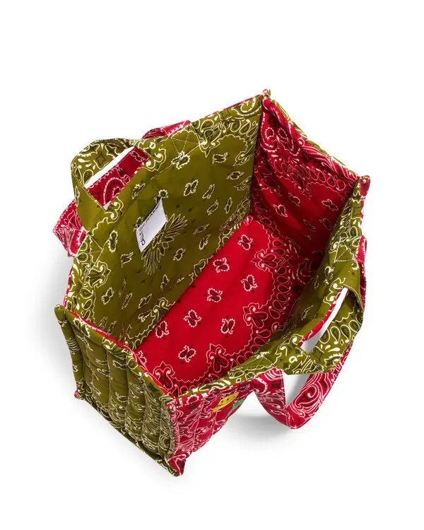CALL IT BY YOUR NAME Ny Love Quilted Embroidered Tote