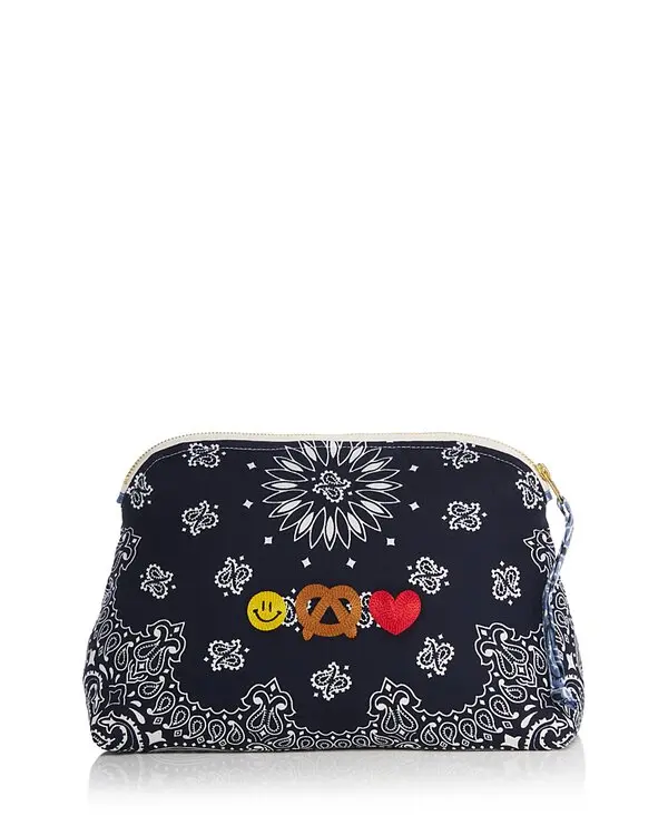 CALL IT BY YOUR NAME Pretzel Cotton Cosmetic Pouch