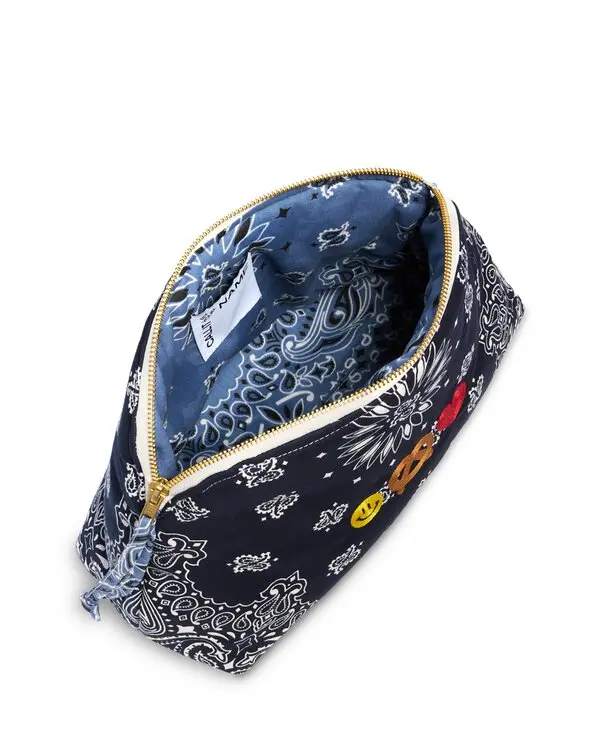 CALL IT BY YOUR NAME Pretzel Cotton Cosmetic Pouch