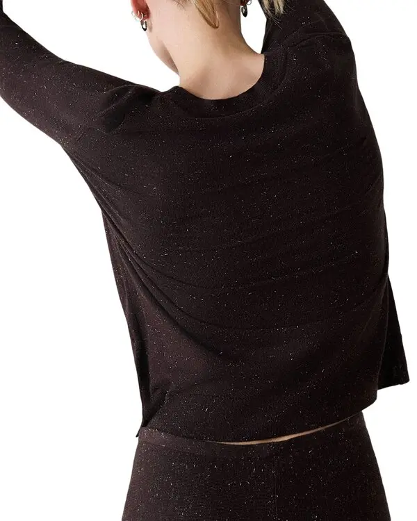 Whistles Annie Sparkle Crewneck Sweater