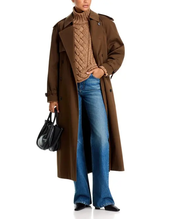 Frank & Eileen Cotswold Cotton Cable Knit Sweater