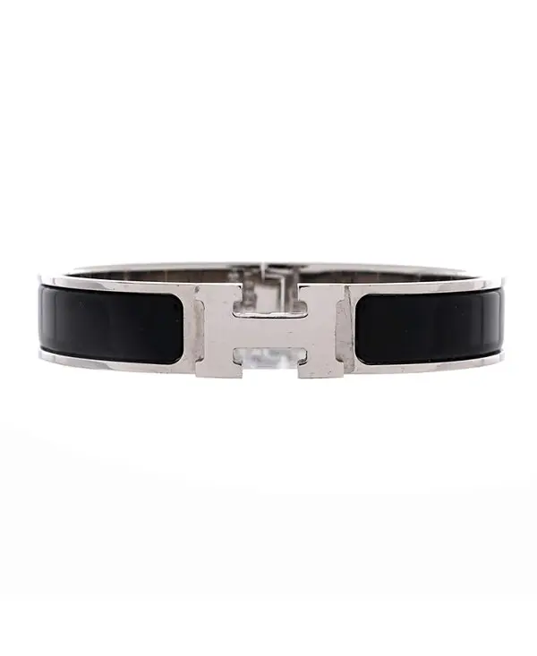 Hermès Narrow Clic H Bracelet - Enamel