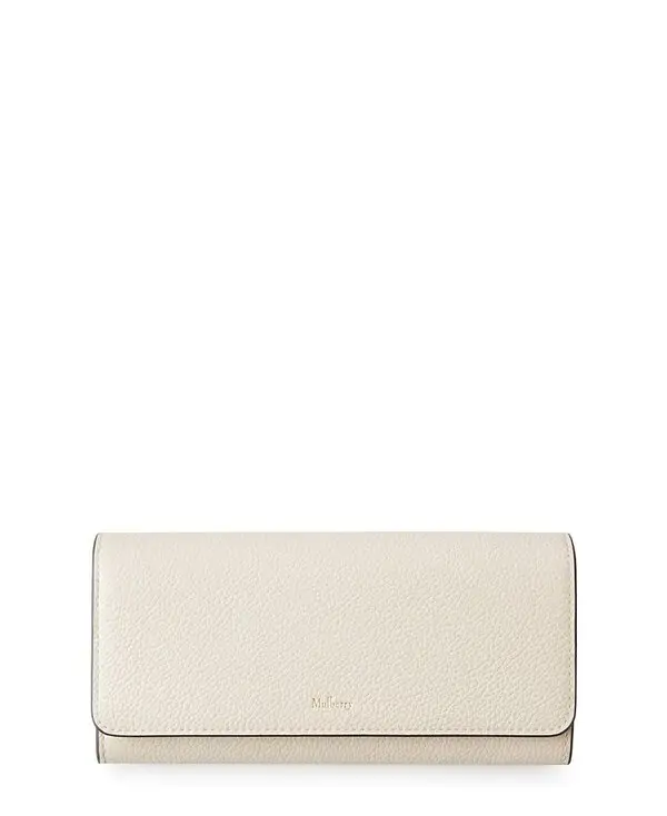 Mulberry Continental Wallet - Chalk