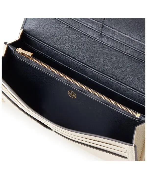 Mulberry Continental Wallet - Chalk