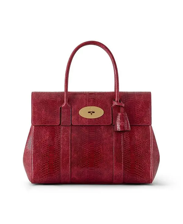 Mulberry Bayswater Handbag - Apple Red