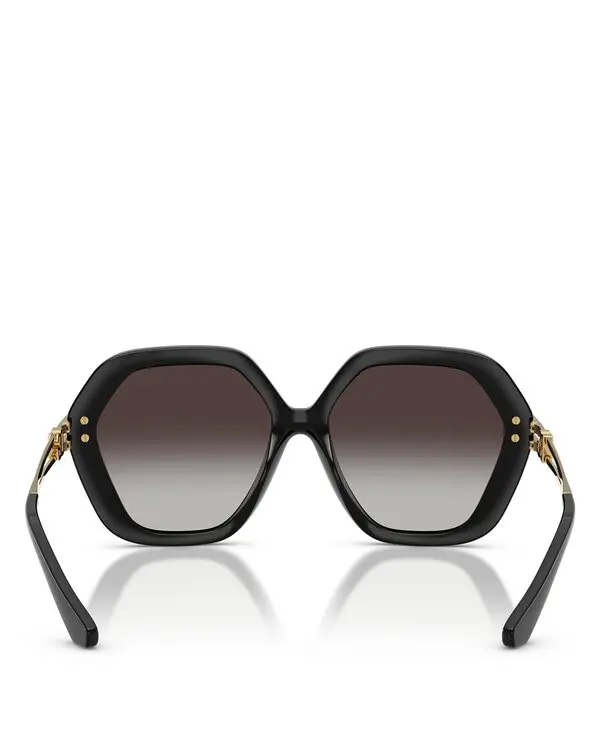 Dolce & Gabbana Geometric Sunglasses, 56mm