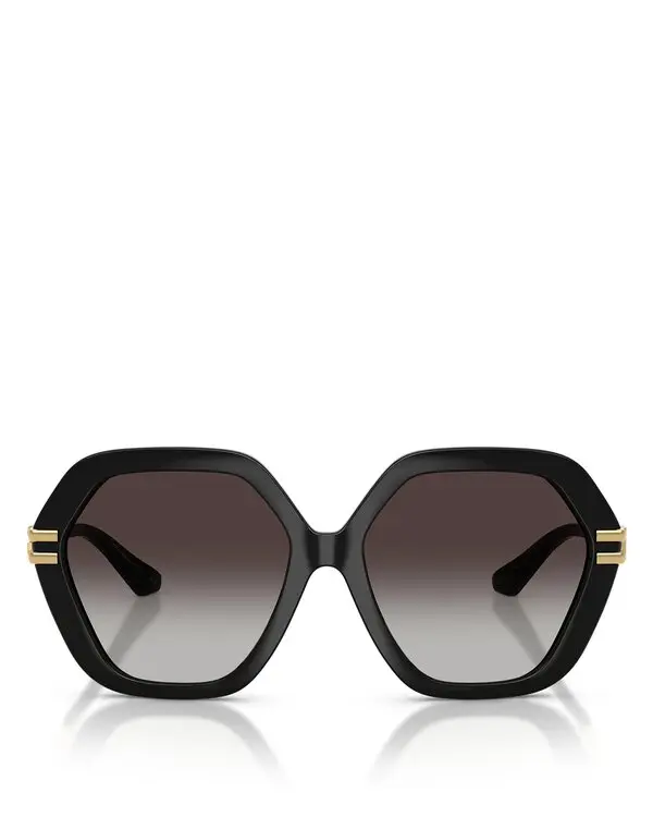 Dolce & Gabbana Geometric Sunglasses, 56mm