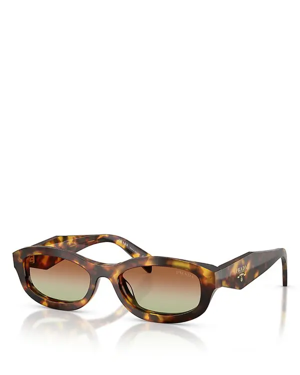 Prada Pillow Sunglasses, 54mm - Tortoise