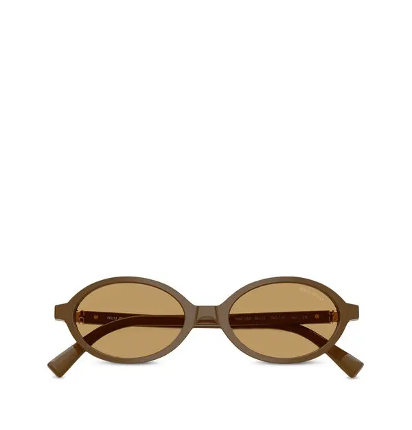 Miu Miu Oval Sunglasses, 50mm