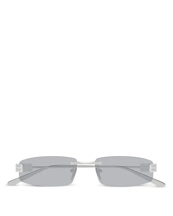 Balenciaga Gossip Rectangular Sunglasses, 57mm
