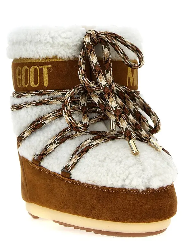 Moon Boot Lab69 Icon' Ankle Boots - Brown