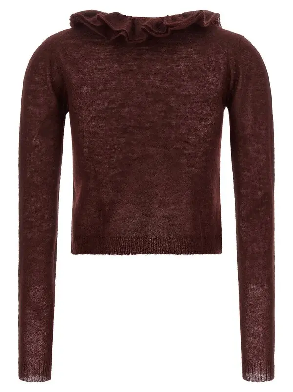 Alberta Ferretti Ruffled Sweater - Multicolor