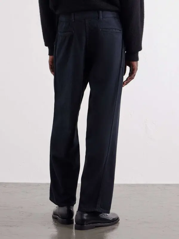 A.PRESSE Denim Wide-leg Trousers