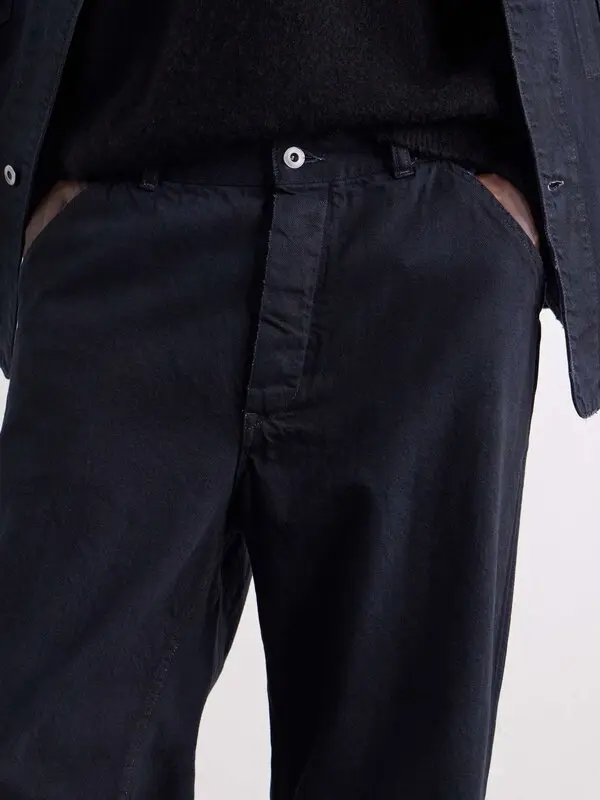 A.PRESSE Denim Wide-leg Trousers