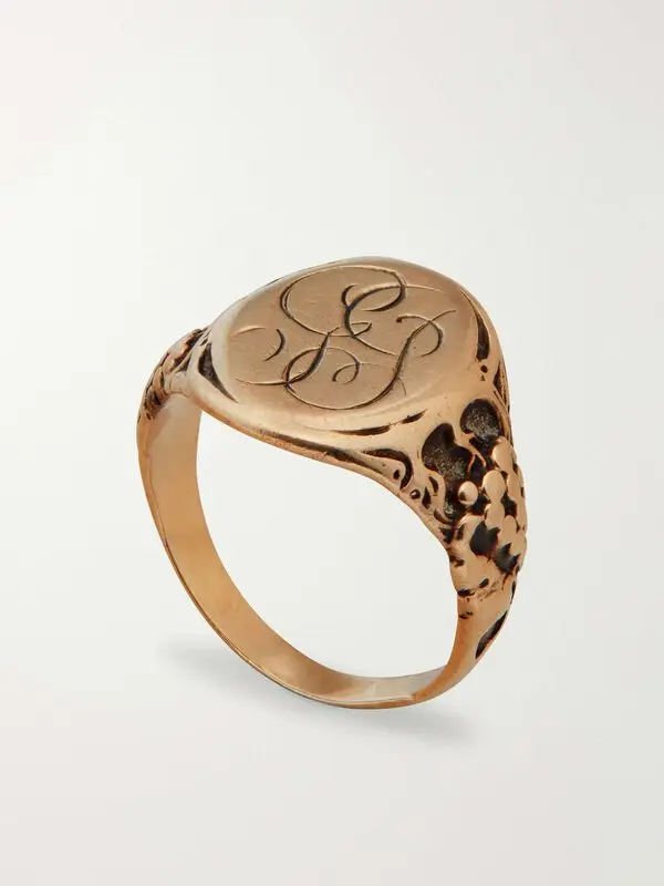 FOUNDWELL Vintage 1920s 10-karat Ring