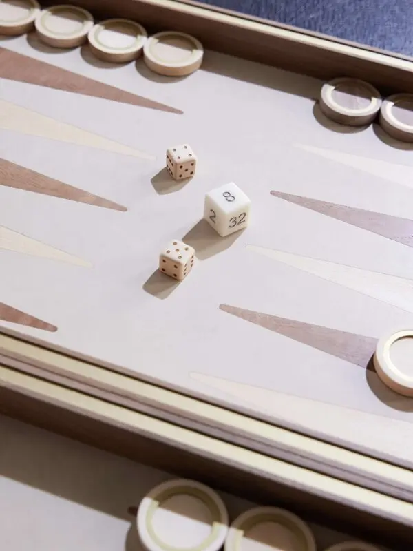 Brunello Cucinelli Backgammon Wood Set