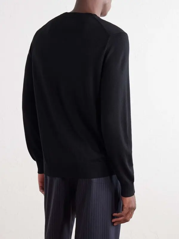 Nn07 Ted 6605 Wool Crewneck Sweater