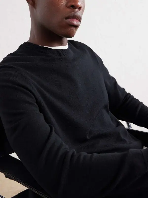 Nn07 Ted 6605 Wool Crewneck Sweater