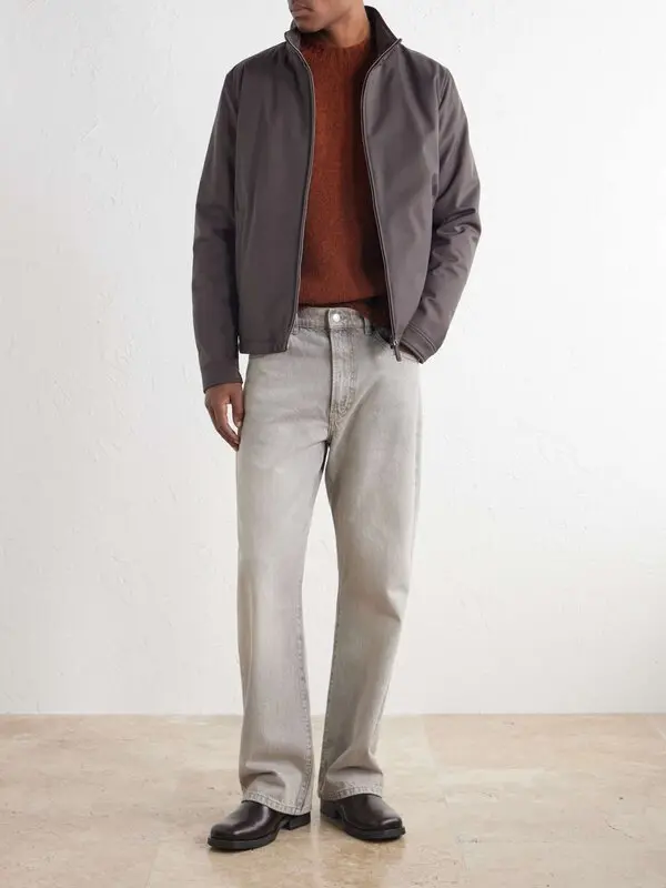 Sunspel Brushed Shetland Wool Sweater