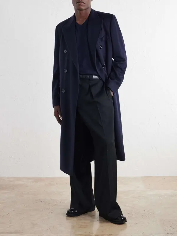 Dolce & Gabbana Double-breasted Virgin Wool Coat