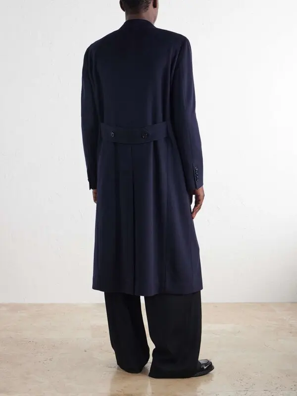 Dolce & Gabbana Double-breasted Virgin Wool Coat