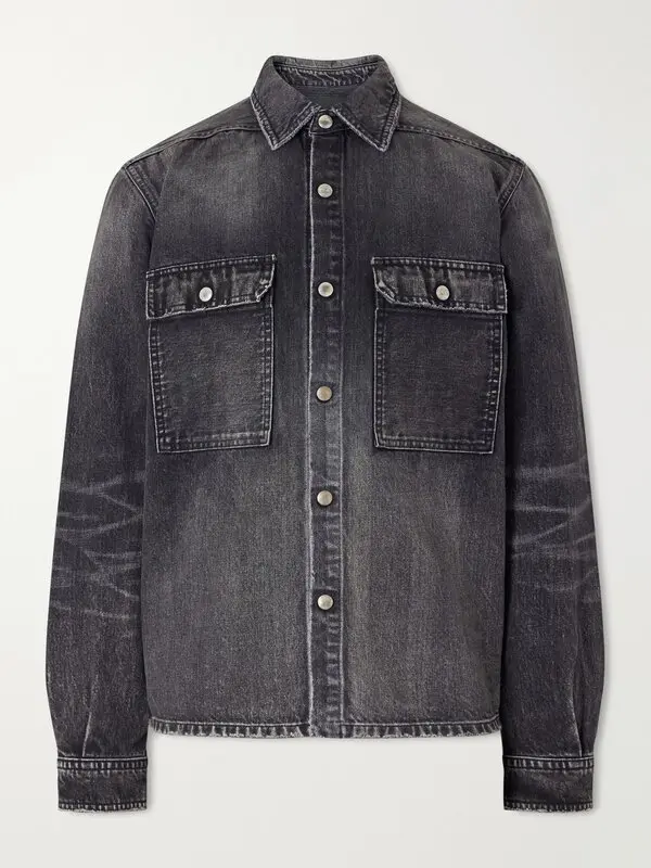 Rick Owens Denim Overshirt