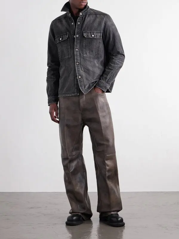 Rick Owens Denim Overshirt