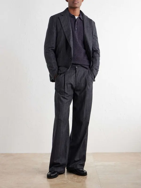 Sunspel Wool Polo Shirt