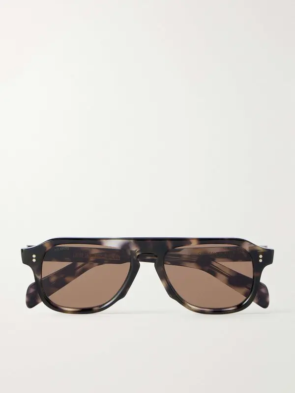 CUTLER AND GROSS Gr14 Aviator-style Acetate Sunglasses