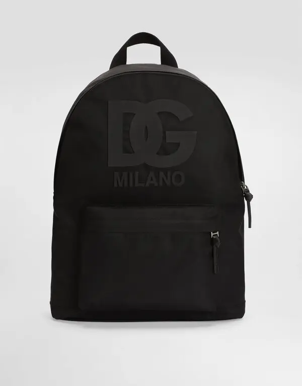 Dolce & Gabbana Nylon Backpack With Logo