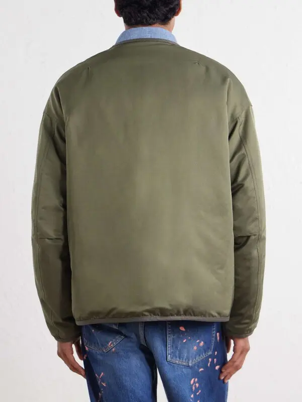 Visvim Wool And Silk-blend Twill Down Liner Jacket