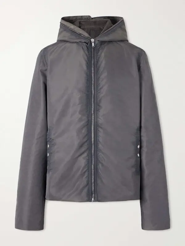 Rick Owens Gimp Shell Hooded Jacket