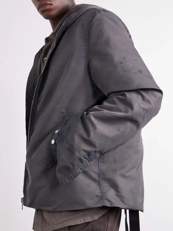 Rick Owens Gimp Shell Hooded Jacket