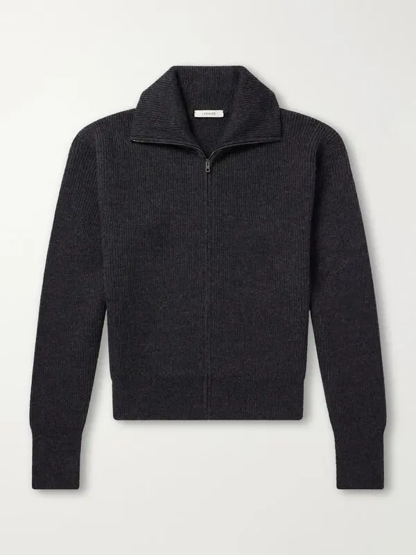 LEMAIRE Wool Zip-up Cardigan