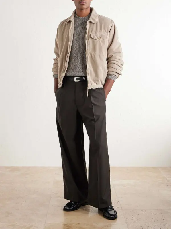 Hartford Marl Wool And Cashmere-blend Crewneck Sweater