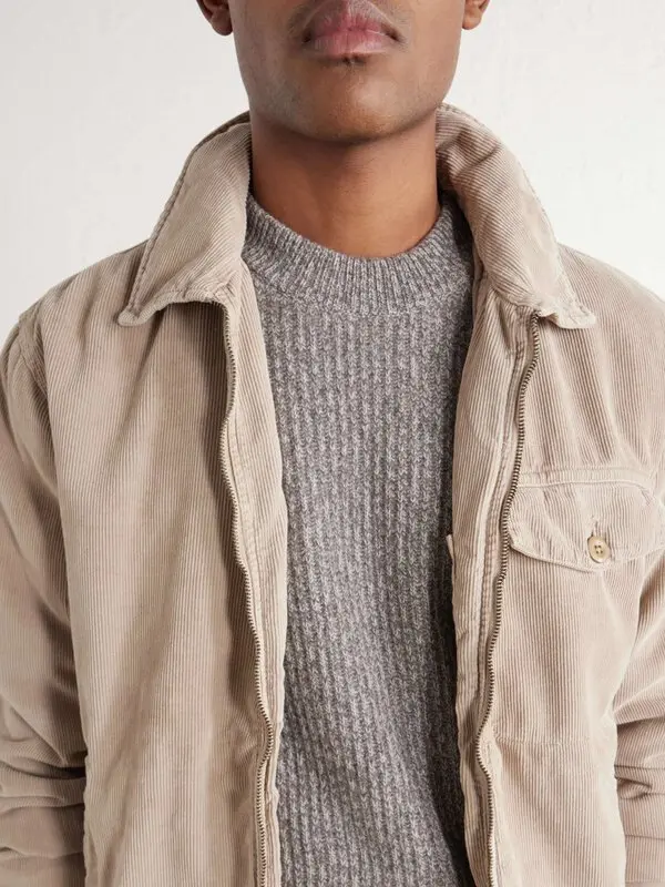 Hartford Marl Wool And Cashmere-blend Crewneck Sweater