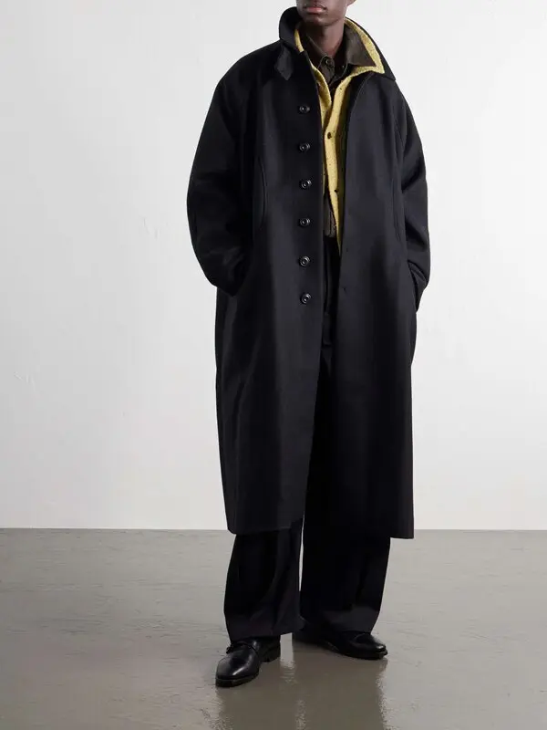 SAGE NATION Takeshi Melton Wool Coat