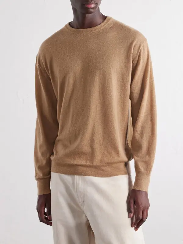 Auralee Cashmere Sweater - Brown