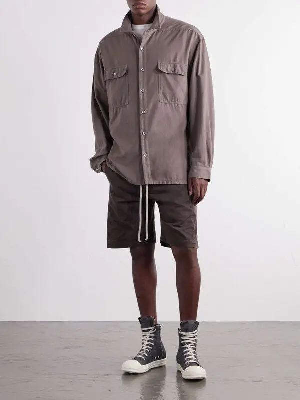 Rick Owens Jumbo Cotton-twill Shirt
