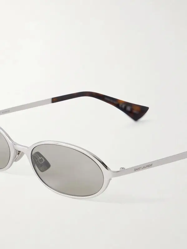 Saint Laurent Sl 935 Round-frame -tone Sunglasses