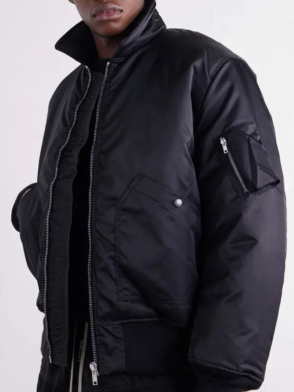 Rick Owens Flyers Shell Bomber Jacket