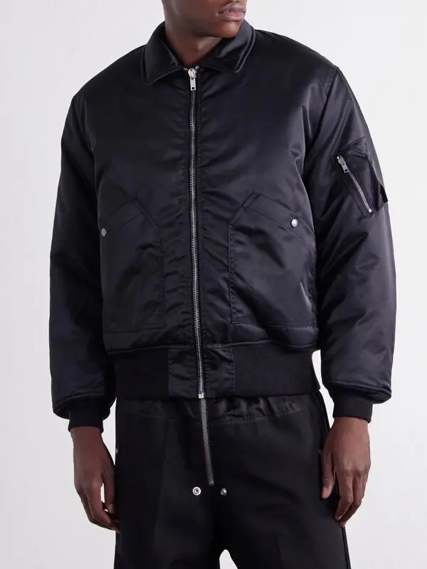 Rick Owens Flyers Shell Bomber Jacket