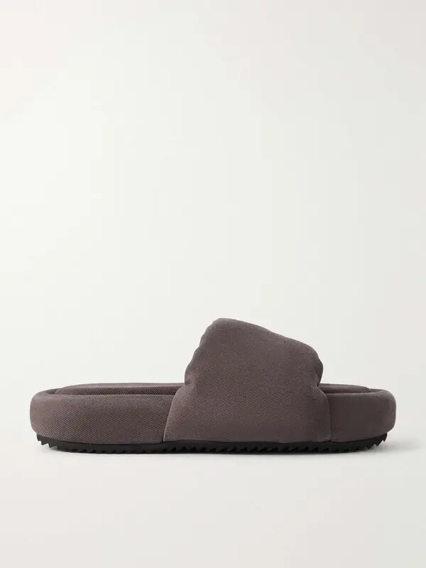 Rick Owens Chancla Padded Denim Sandals